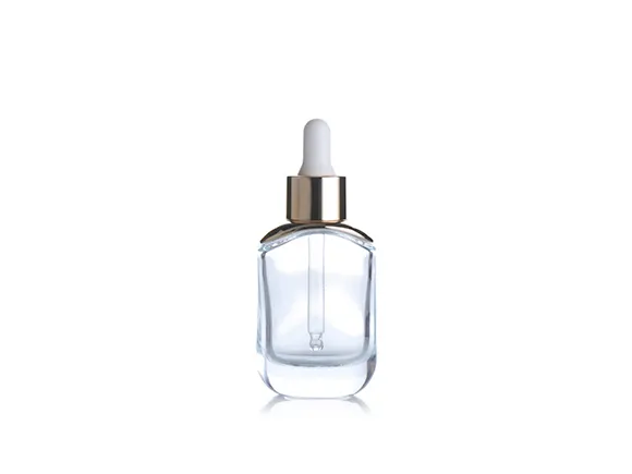 Oval clear glass dropper bottles | Suzhou PauPack Packaging Products Co.,Ltd,